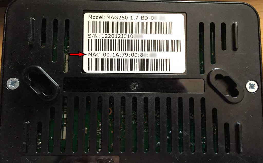 What is MAC address on MAG Box? - Gen Premium IPTV PRO