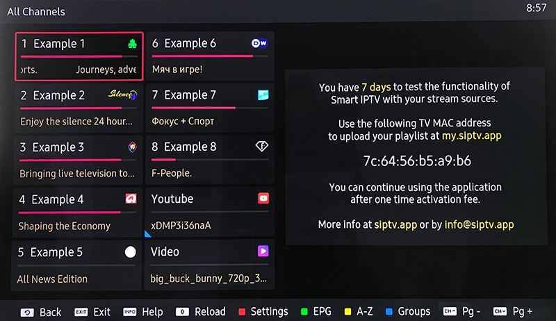 How to setup IPTV on Smart TV via SIPTV app? - Gen Premium IPTV PRO