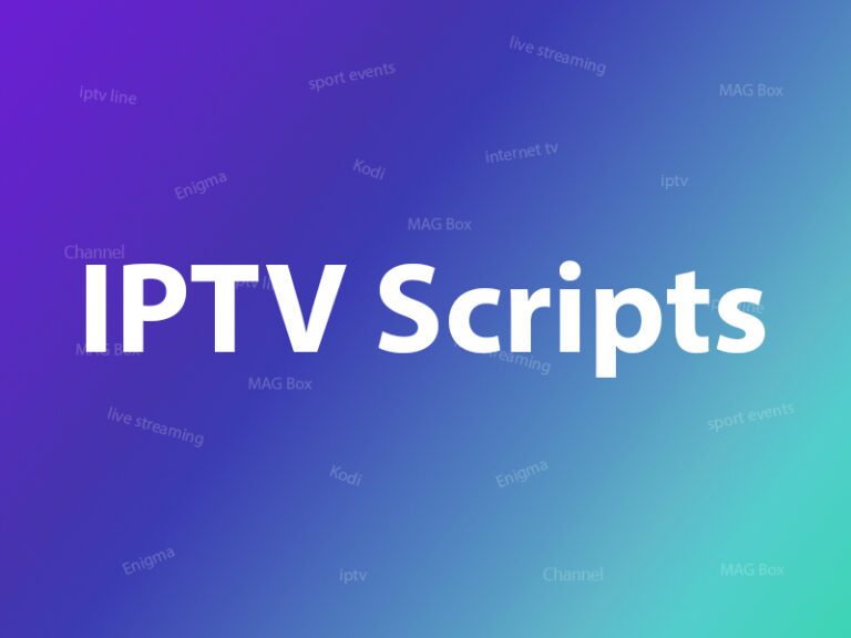 What is IPTV script or video format? - Gen Premium IPTV PRO